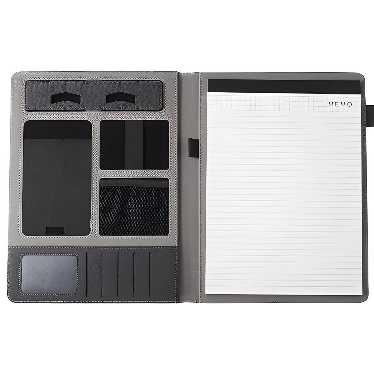 Oddpod™ A4 Magnetic Padfolio Folder/PU Leather Vegan Portfolio with ...
