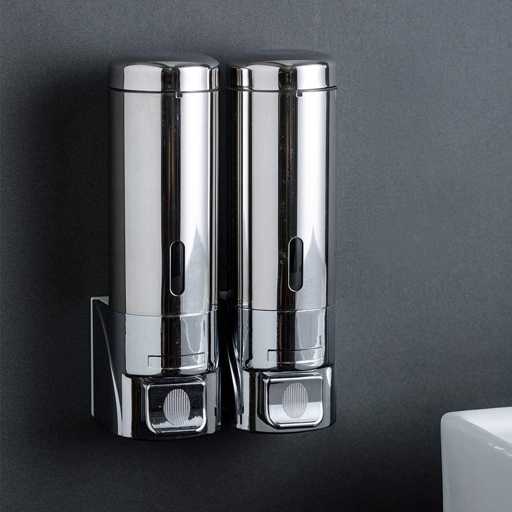 Amazon.com: Shower Soap Dispenser,Drill Free with Glue or Wall Mount ...