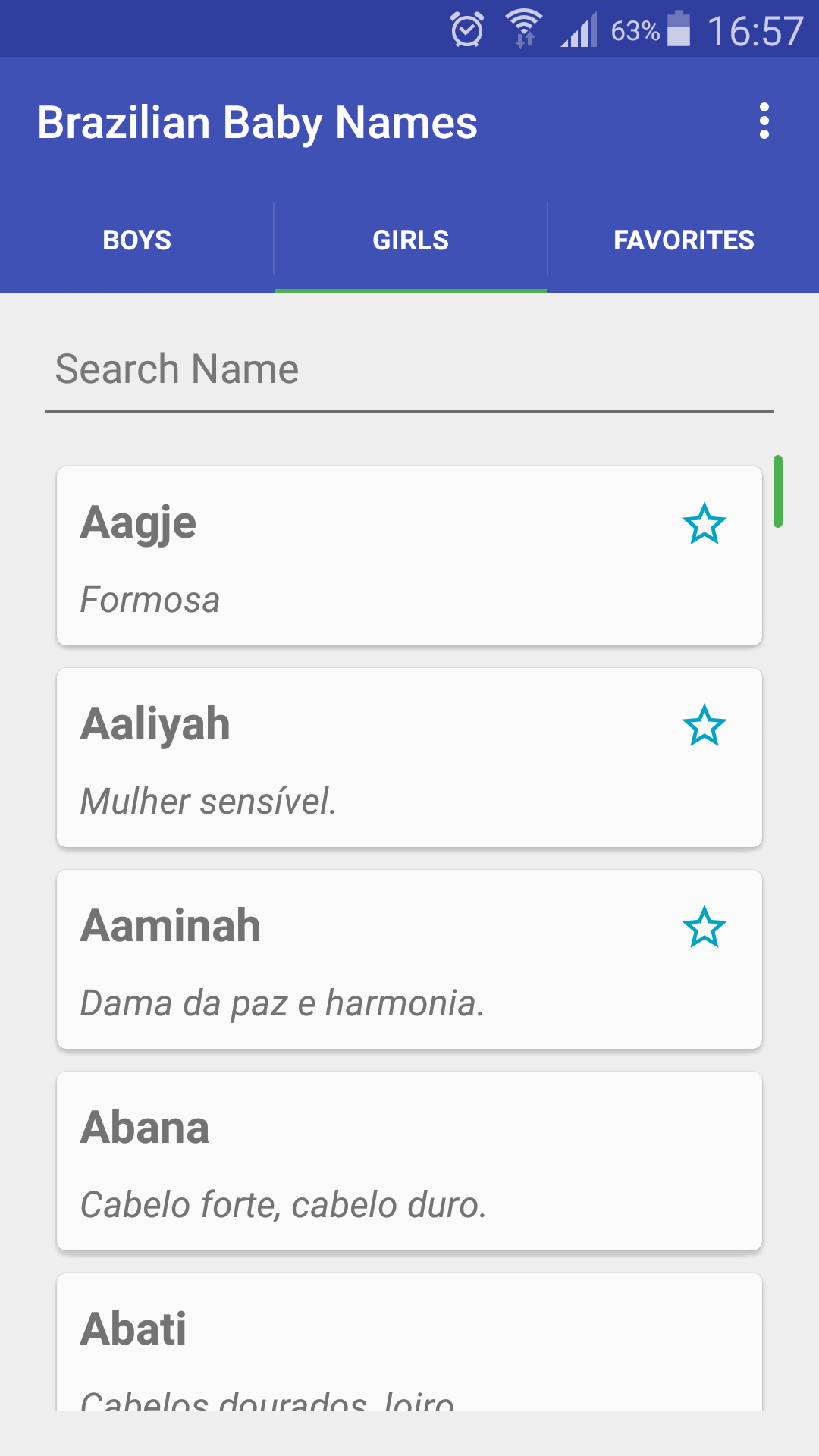 Brazilian Baby Names Meanings - App on Amazon Appstore