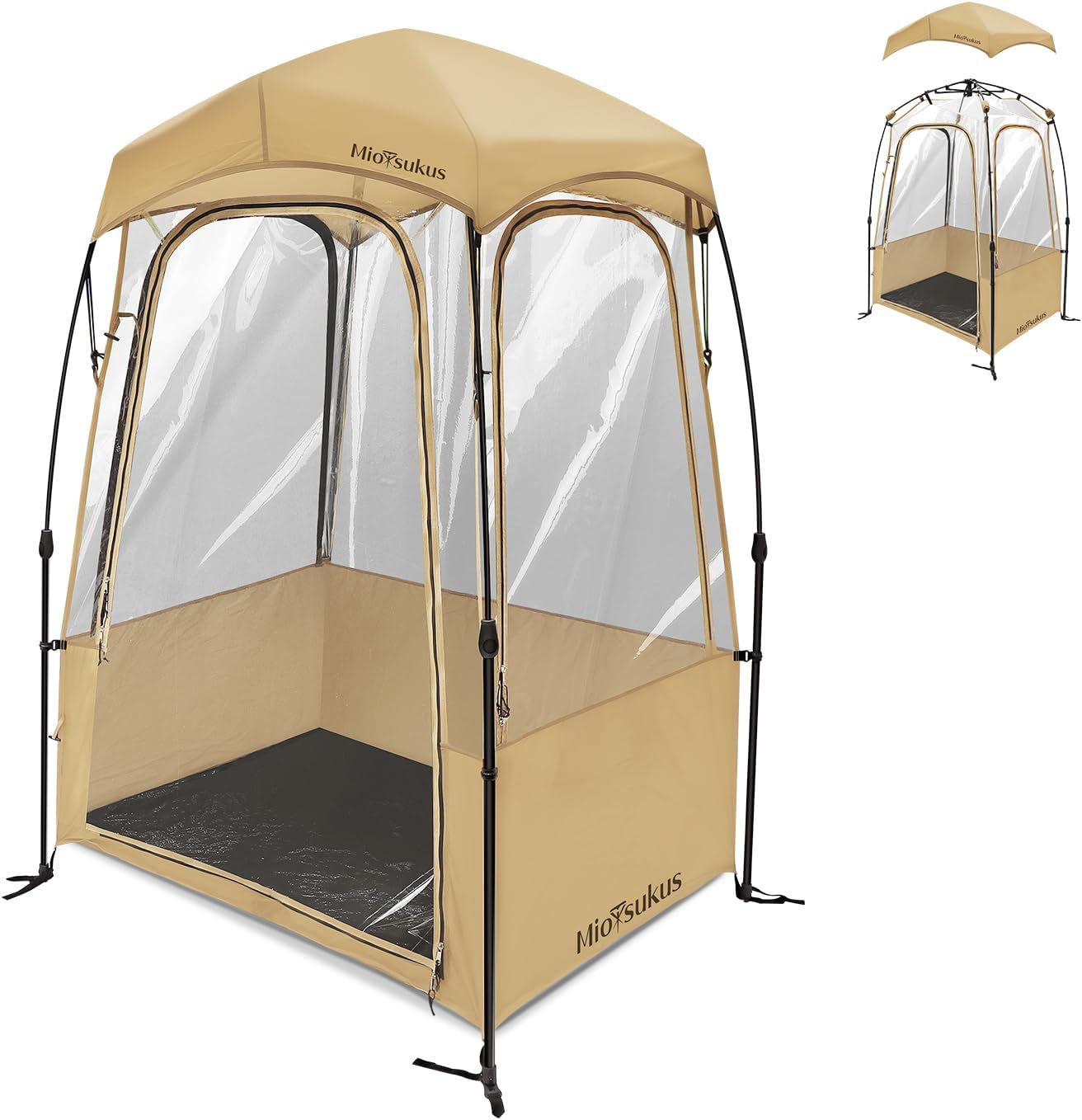 MioTsukus Sports Tent Weatherproof Clear Outdoor Instant Pop Up Shelter ...