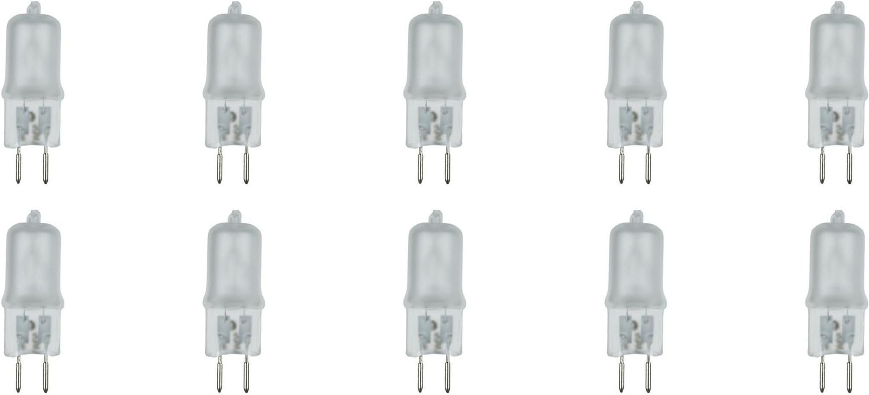 10 Pack Halogen Light Bulb Electric Oil Warmer Bulb Clear Lens Dimmable ...