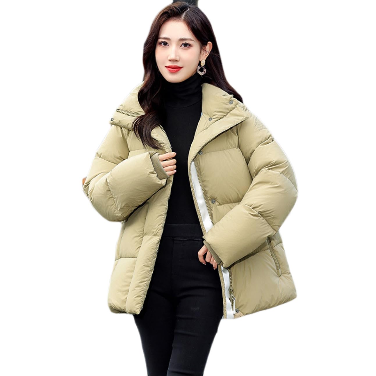 Amazon | [シュウカ] ダウンコート ダウン コート ダウンジャケット