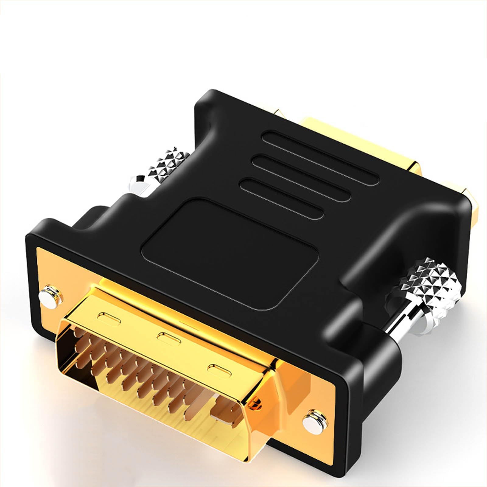 Amazon.co.jp: LUYING DVI VGA 変換 アダプター DVI-I(24+5) オス to VGAメス コンバーター ...