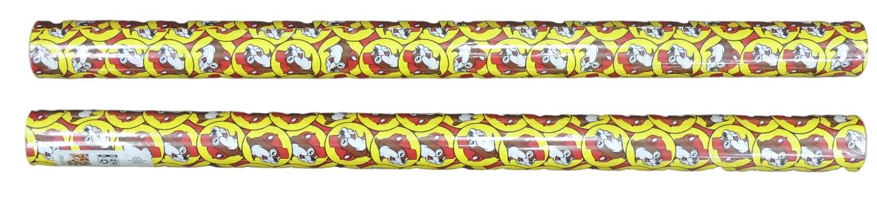 Amazon.com: Buc-ee's Beaver Gift Wrapping Paper 2 Rolls - 40 Sq. Ft ...