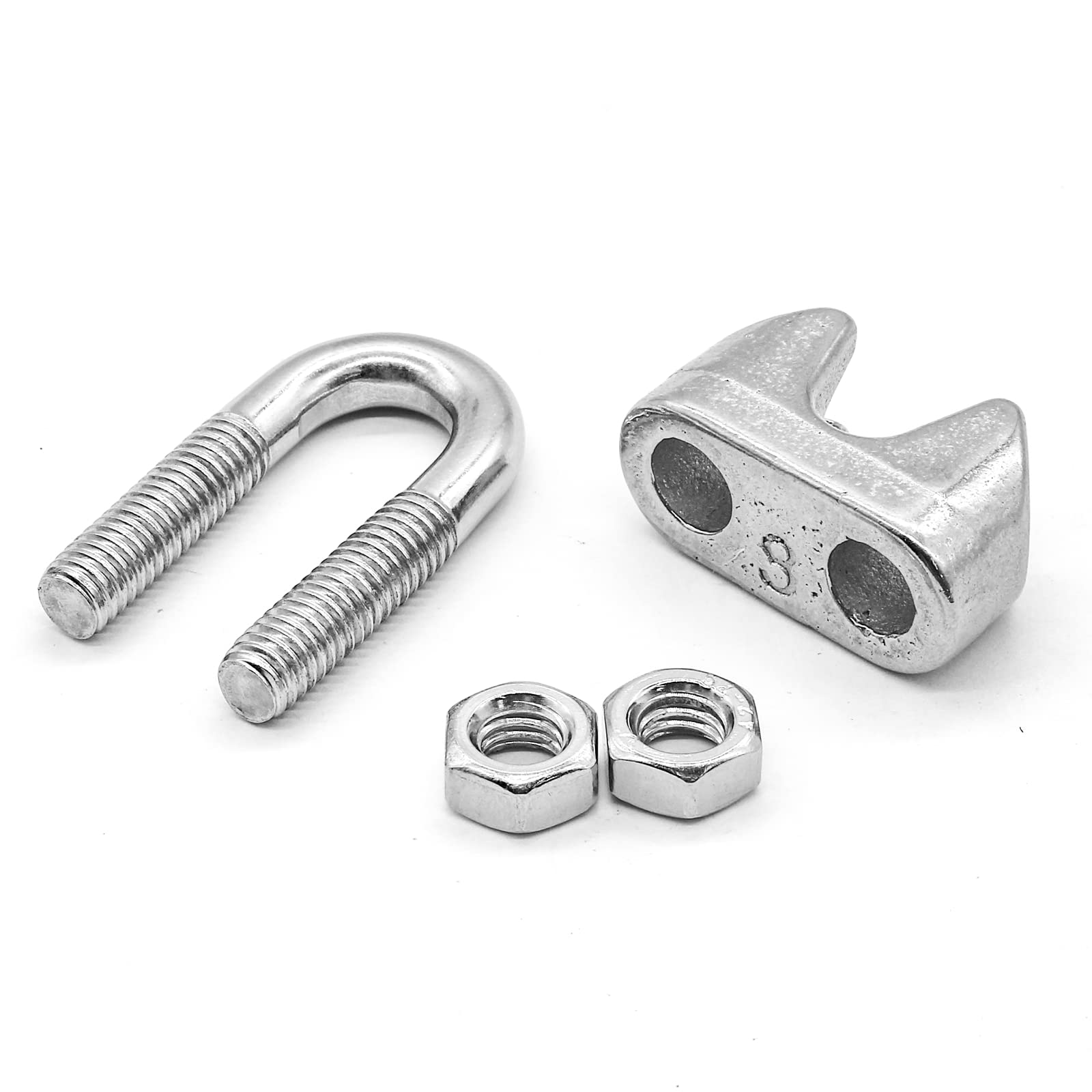 Snapklik.com : Kyuionty M8 5/16 Inch Stainless Steel Wire Rope Cable ...