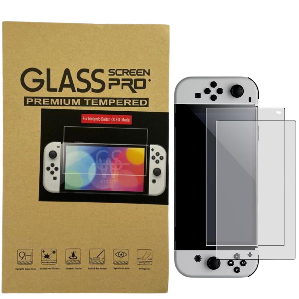 Pelicula De Vidro Protetor para Nintendo Switch Oled | Amazon.com.br