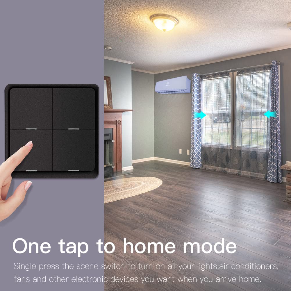 Snapklik.com : ZigBee Wireless Remote Control Smart Switch Wall Panel ...