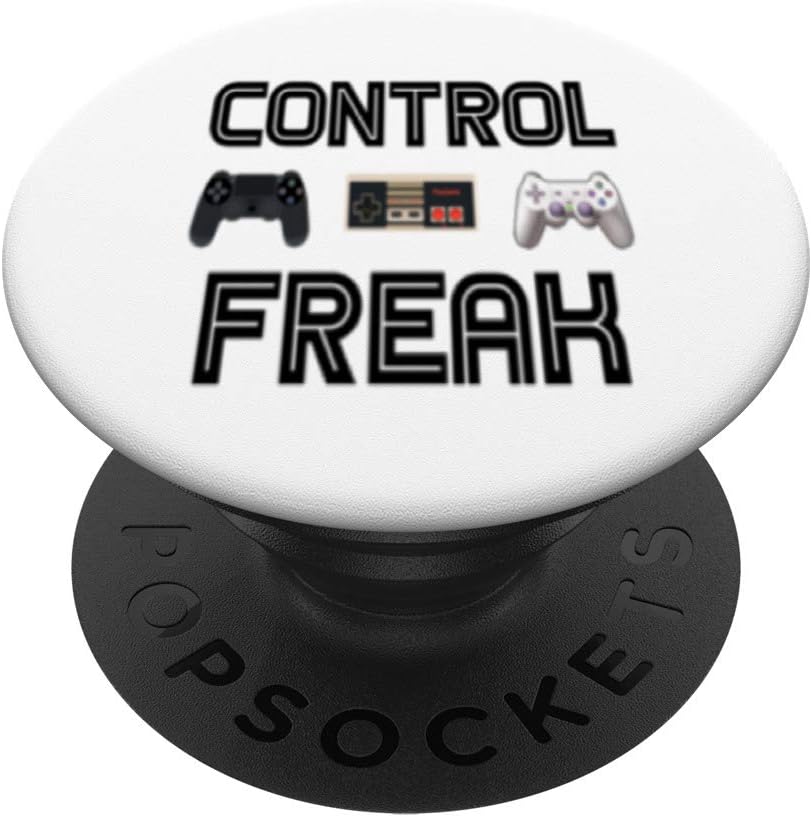 Amazon.com: CONTROL FREAK FUNNY VIDEO GAME CONTROLLER PopSockets Grip ...