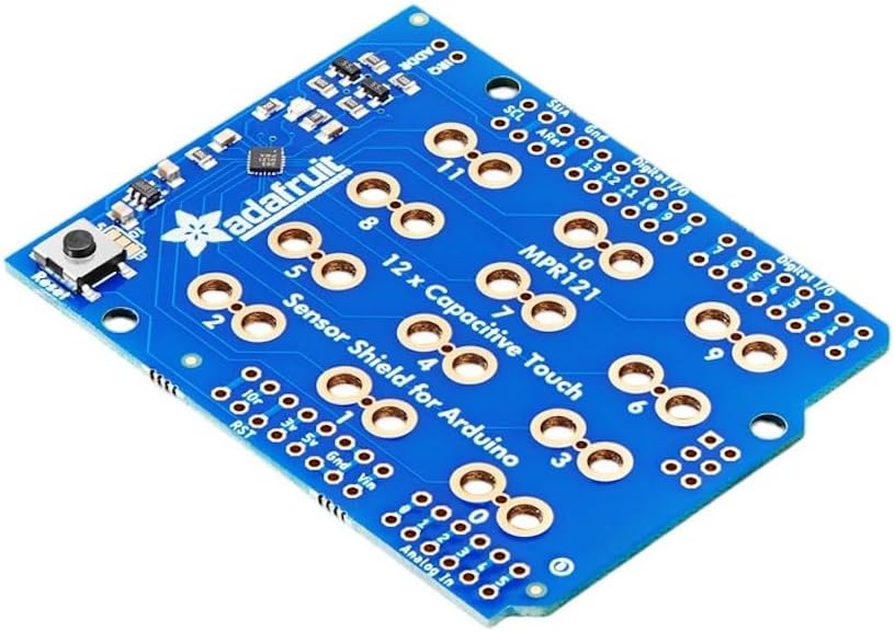 Amazon.com: Adafruit 12 x Capacitive Touch Shield for Arduino - MPR121 [ADA2024] : Industrial ...