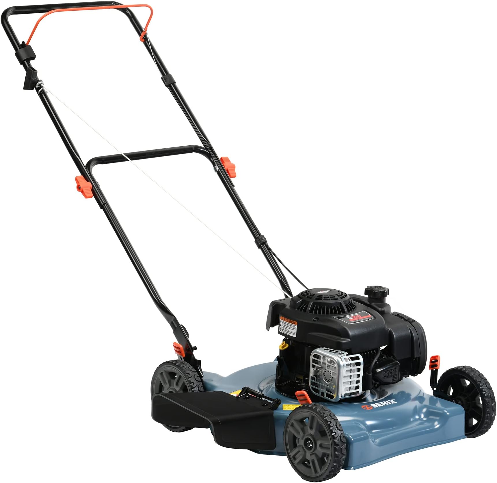 Amazon.com : Pulsar 21-Inch Gas Push Lawn Mower with 200cc Engine, Side ...