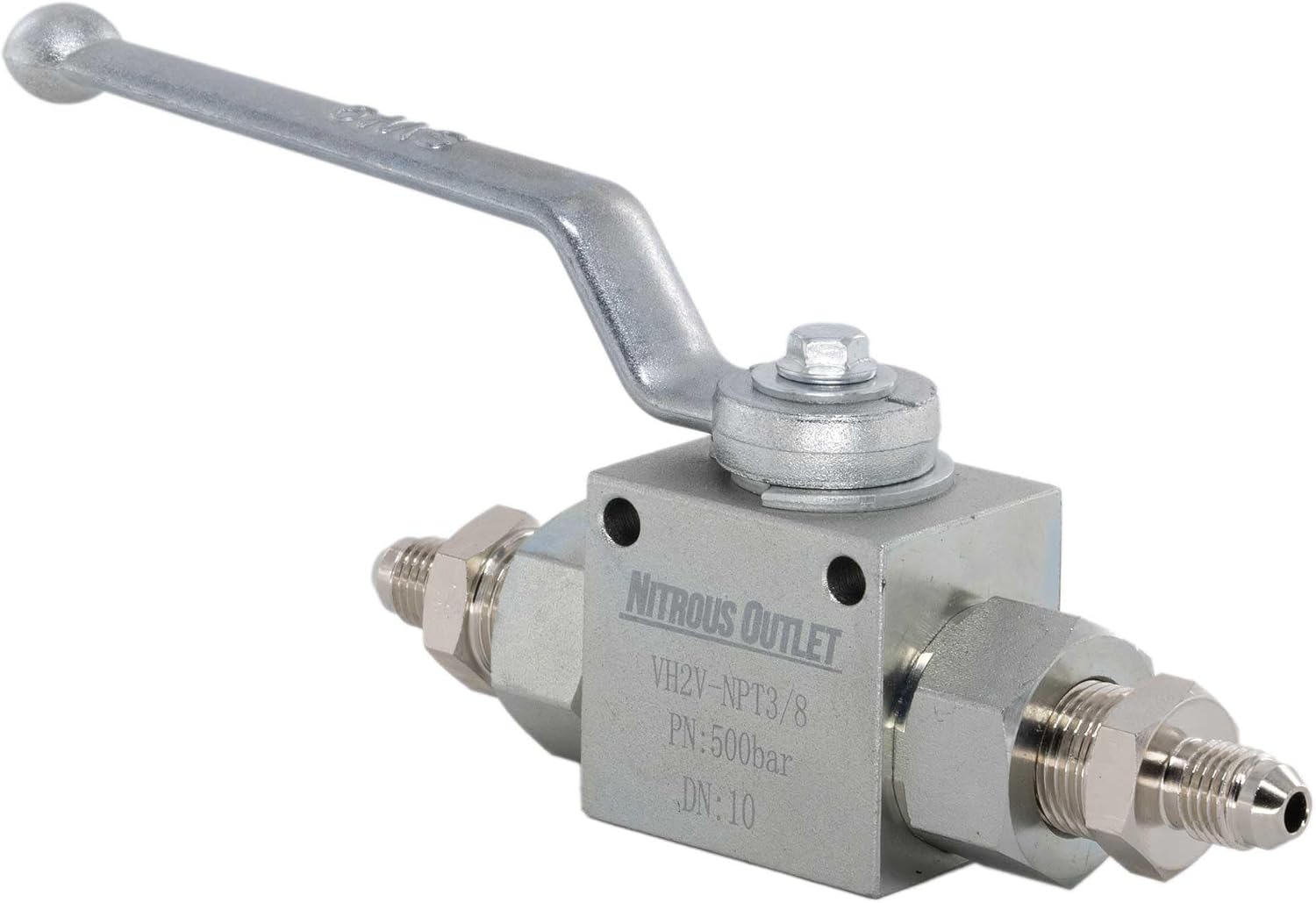 Amazon.com: Nitrous Outlet Stainless Steel Inline Shut Off Ball Valve ...