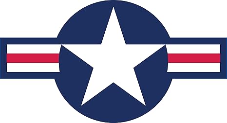 Amazon.com: USAF Symbol Logo Wall Decal 2ft Long Vinyl Reusable Movable ...