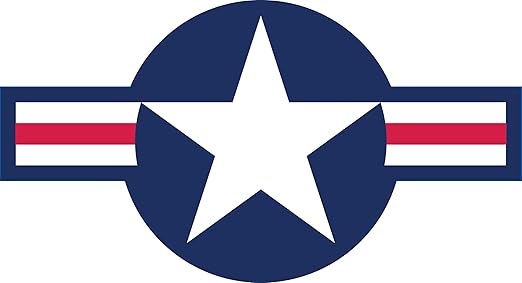 Amazon.com: USAF Symbol Logo Wall Decal 2ft Long Vinyl Reusable Movable ...