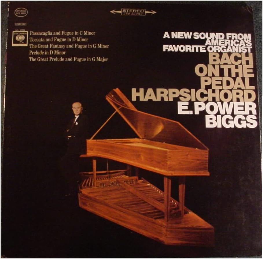 Amazon.com: Bach on the Pedal Harpsichord : Bach, E. Power Biggs: CDs & Vinyl