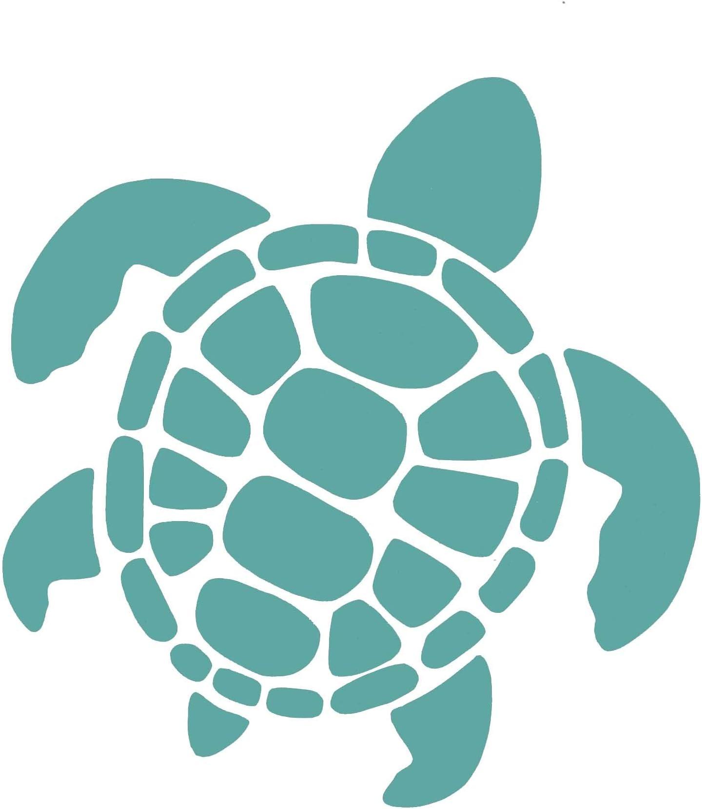 Amazon.com: WickedGoodz Die Cut Sea Turtle Decal - Ocean Bumper Sticker ...