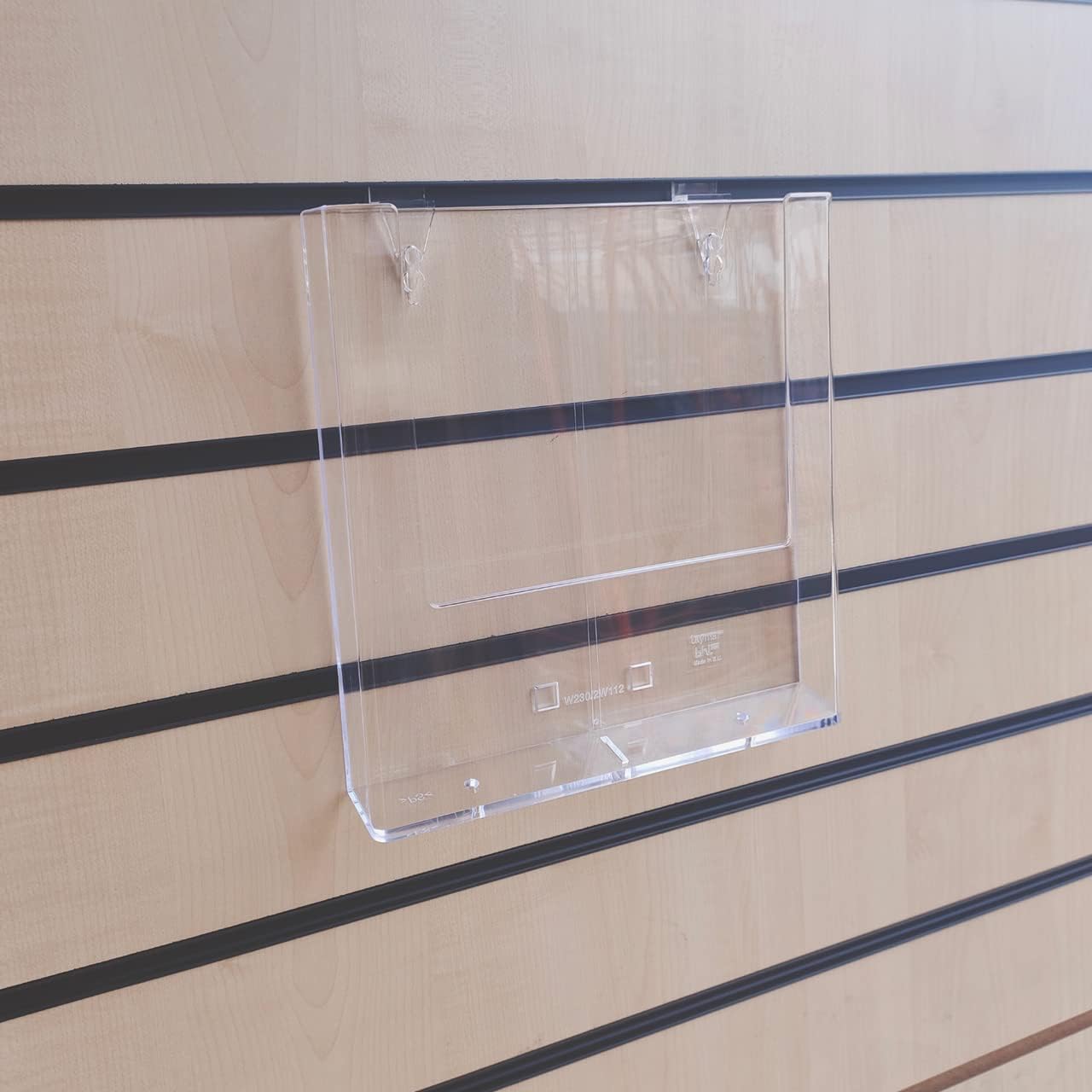 Slatwall A4 Portrait Leaflet Holder : Amazon.co.uk: Stationery & Office ...