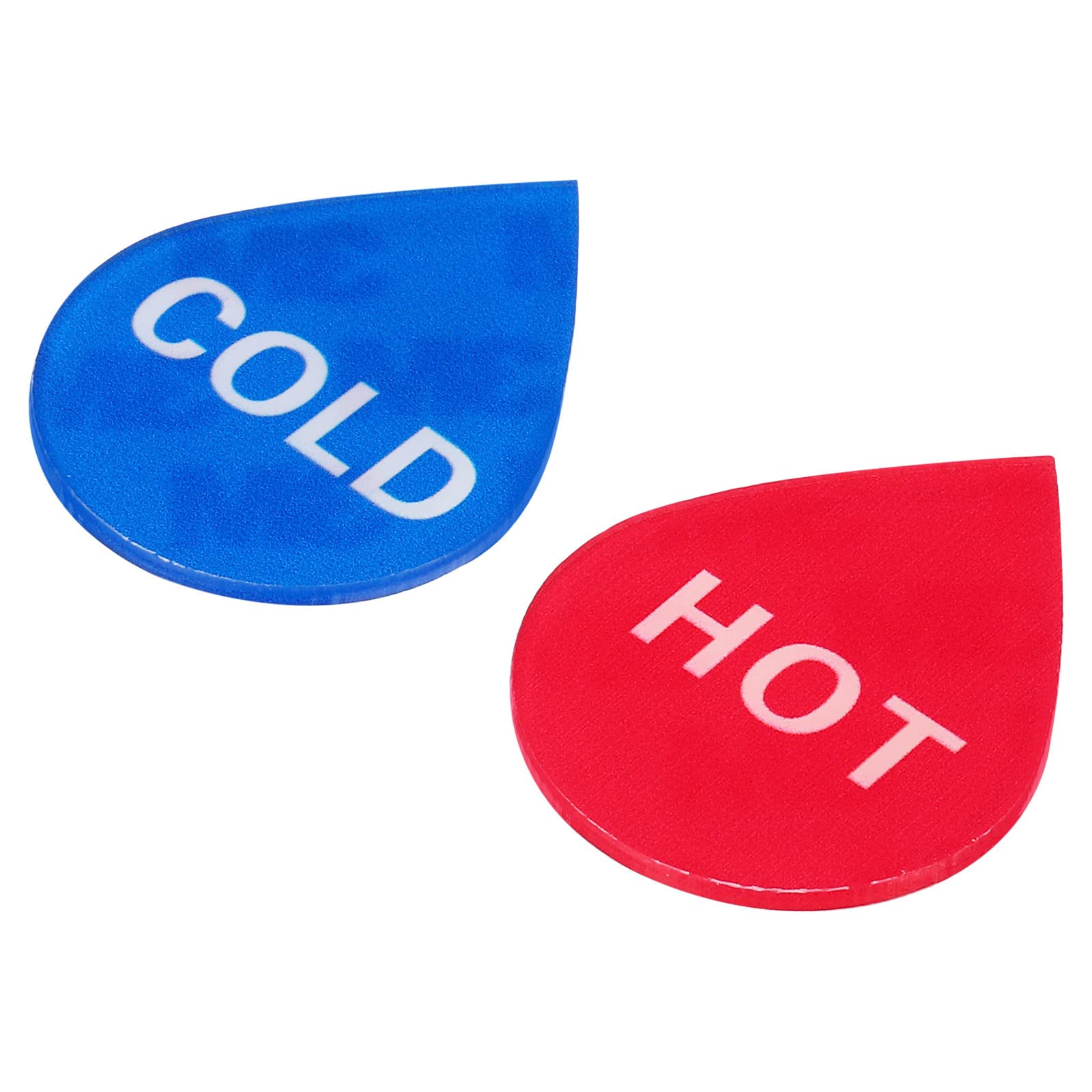 Amazon.com : PATIKIL Self Stick Hot/Cold Water Label, 4 Pairs/8 Pack ...