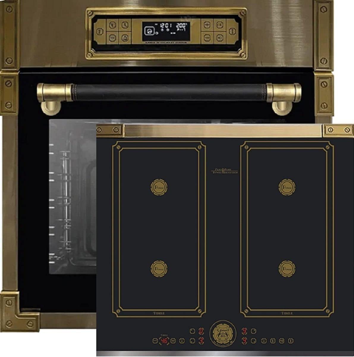 Kaiser Set four EH 6726 AD+KCT 6745 AD, Four encastrable rétro 80L, 11 ...