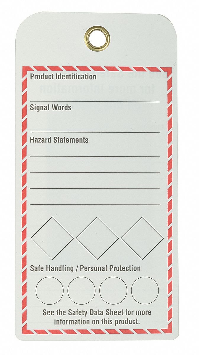 GHS/WHMIS: GHS Workplace Tags (Pack of 25) : Amazon.ca: Industrial ...