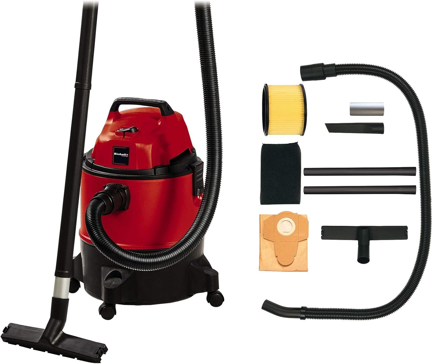 Einhell TC-VC 1825 Wet And Dry Vacuum Cleaner | 1250W, 25L Heavy Duty ...