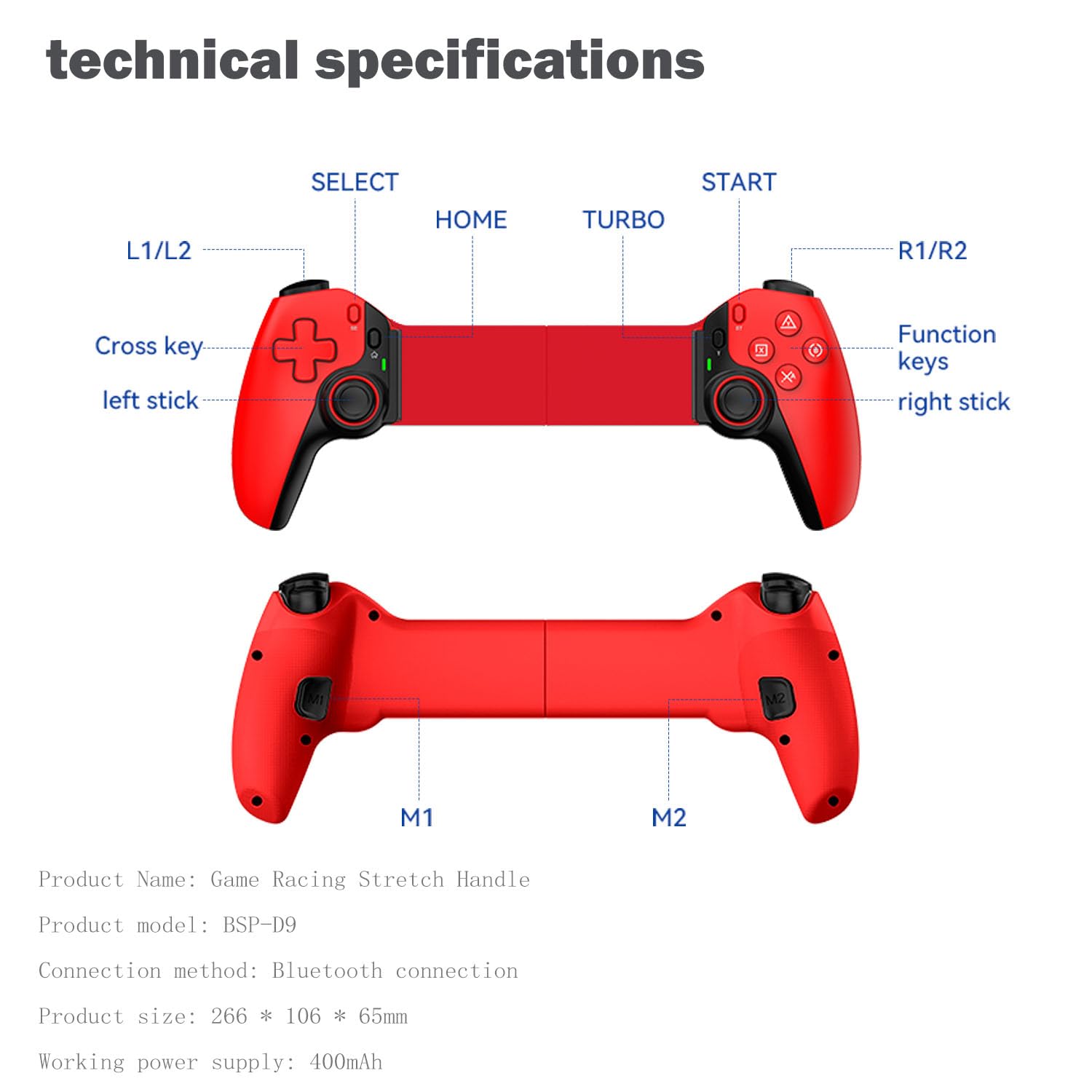 Ps3 Controller Joso Mobile Game Controller For IPhone/Android/PC/Switch ...