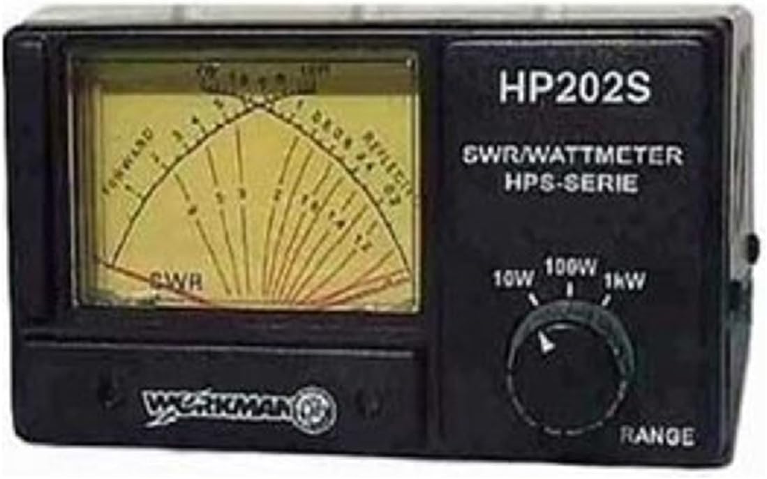 Amazon.com: Workman HP202S Cross Needle SWR/Watt Meter, Power Meter ...