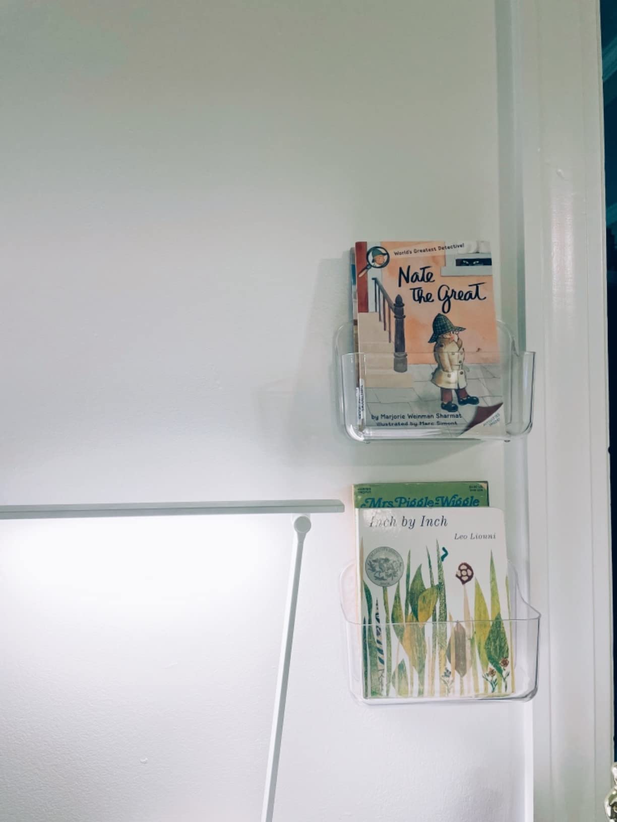 Amazon.com: Clear Wall Mount Basket Plastic Container Storage Organizer ...