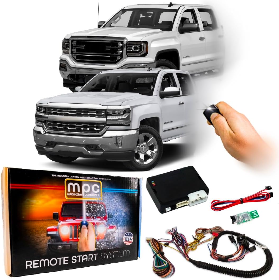 Amazon.com: Start-X Plug N Play Remote Starter Kit for Chevy Silverado ...