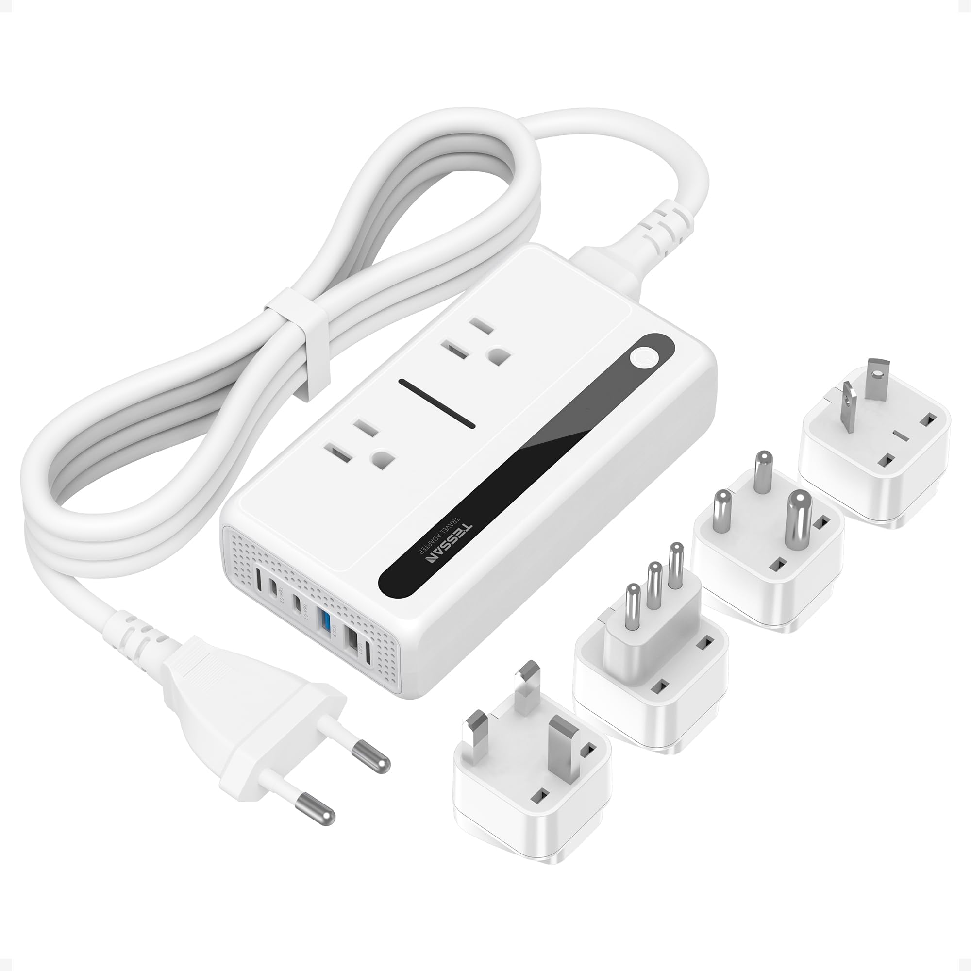 Amazon.com: 220V to 110V Voltage Converter, TESSAN Universal Travel ...