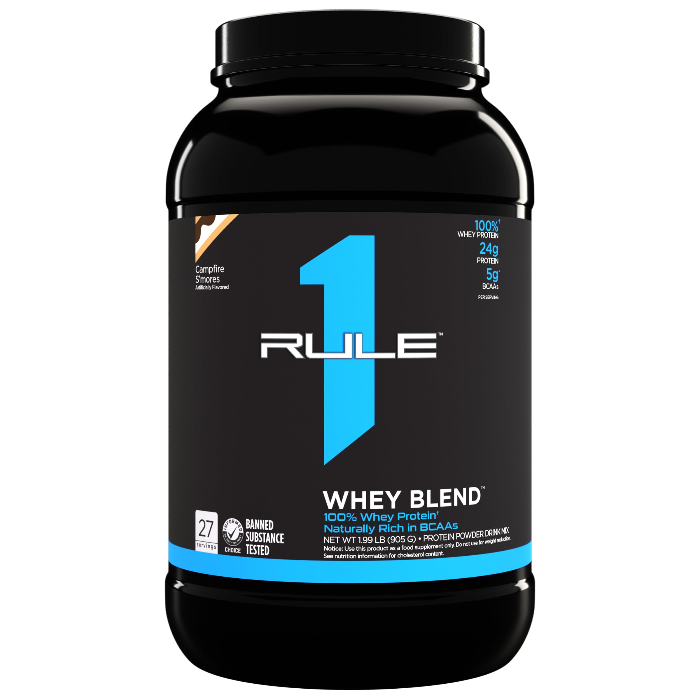 Amazon.com: Rule One Proteins, R1 Whey Blend - 24g Fast-Acting Whey ...