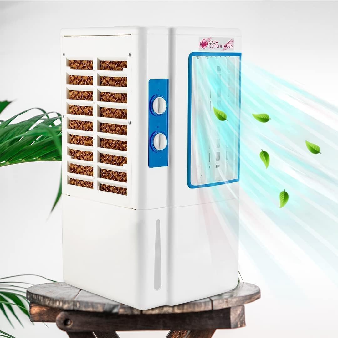 Evaporative Air Cooler, Small Desktop Air Cooler for Room Office Dorm ...