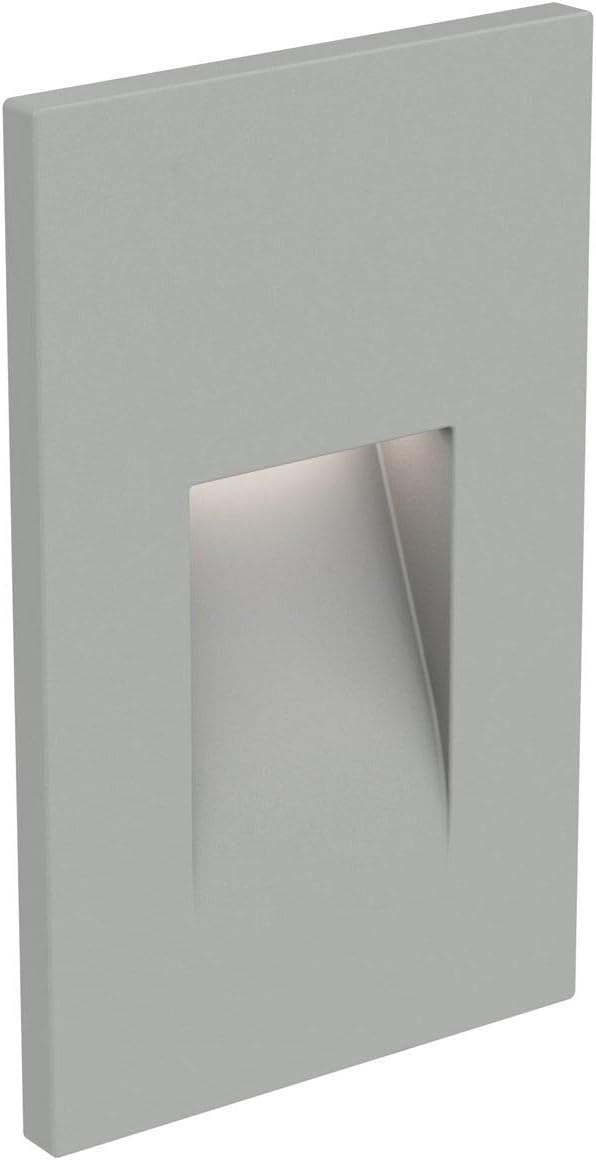 DALS Lighting LEDSTEP002D-SG 3" Recessed Vertical Indoor/Outdoor LED ...
