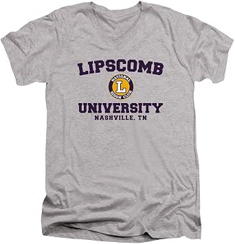 Amazon.com : Lipscomb University Official Circle Logo Unisex Adult V ...