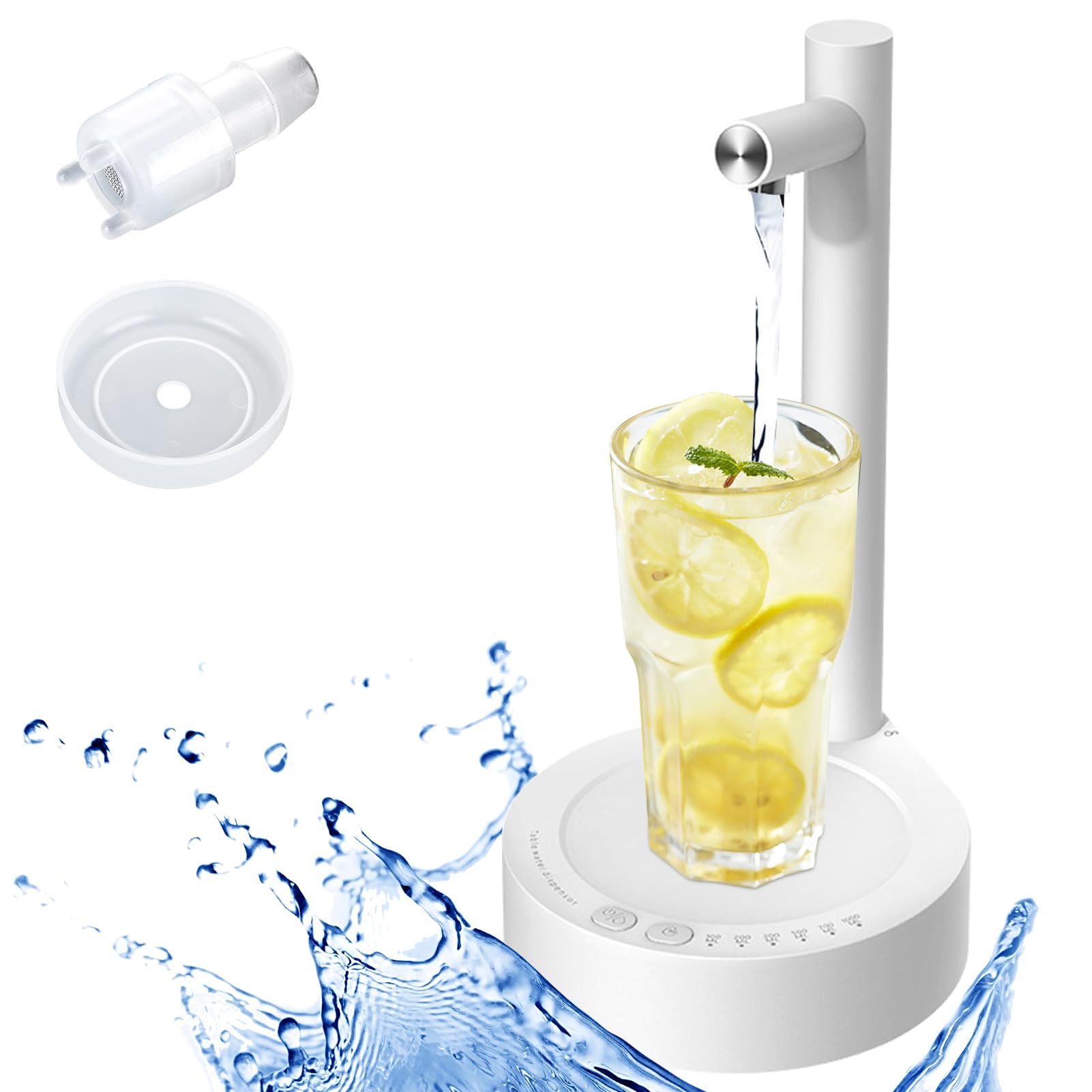 Desktop Water Bottle Dispenser Automatic Smart Table Top Desk Portable ...