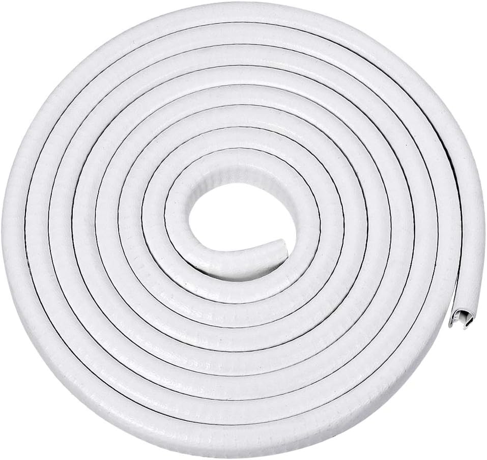 uxcell Edge Trim U Seal Extrusion Beige U Channel Edge Protector PVC ...