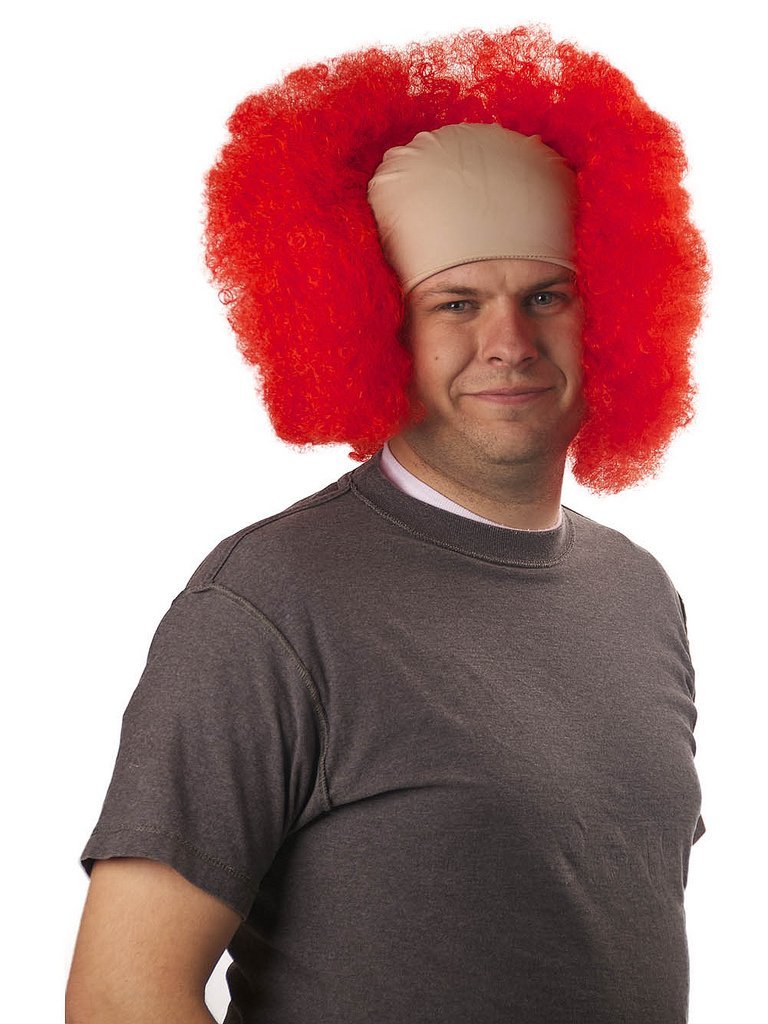 Amazon.com: My Costume Wigs Men's Pennywise Clown Wig (Red) One Size ...