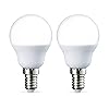 Eco.Luma E14 LED Dimmbar Lampen 5W Warmweiß 3000K 380LM Ersatz für 28W 40W E14 Halogen Lampen ...