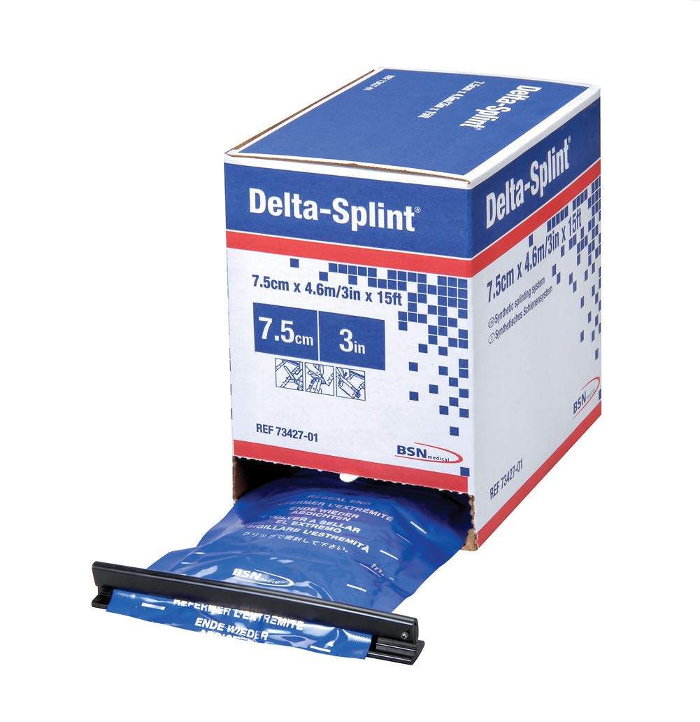 Amazon.com: BSN 7342701 Delta-Splint Padded Roll Form Splint System, 3 ...