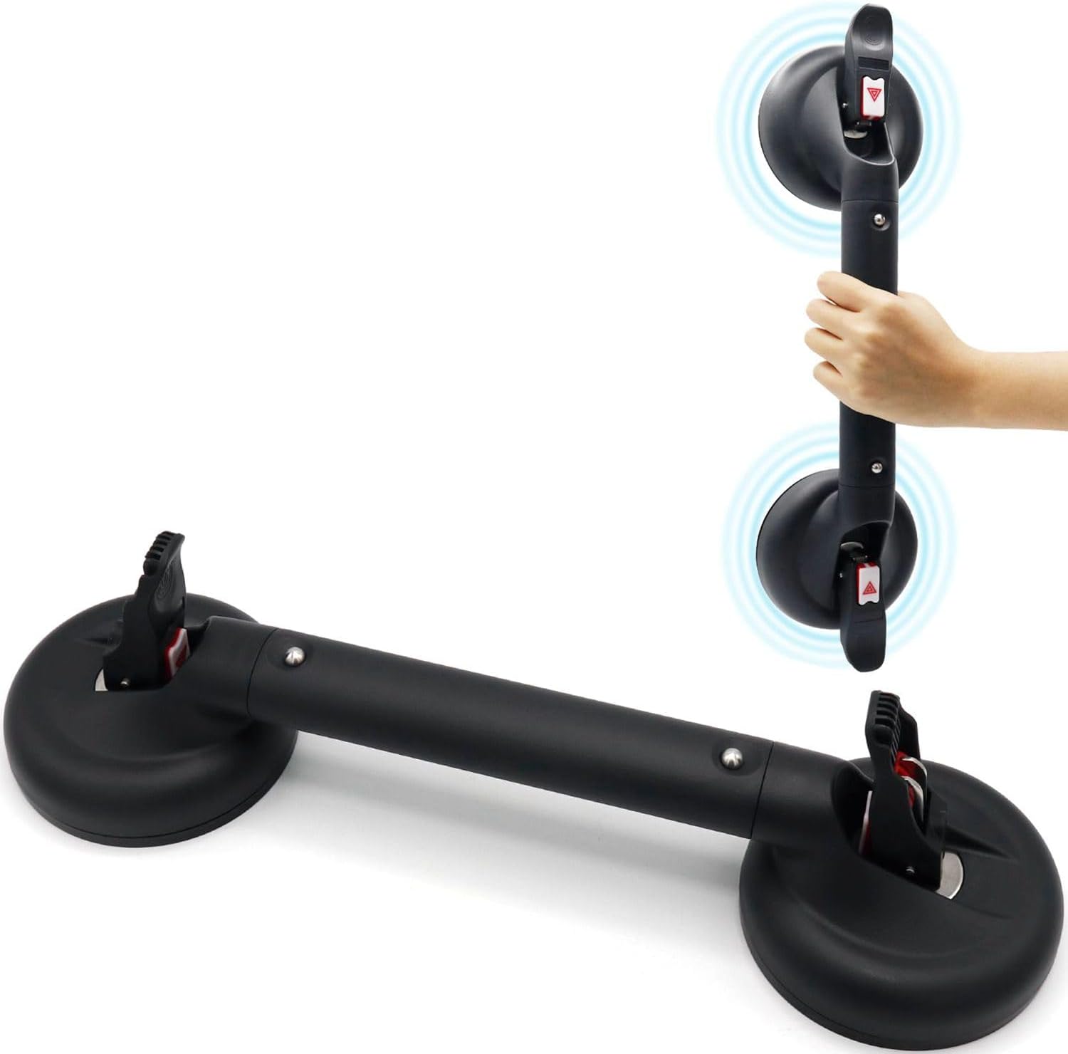 Amazon.com: Suction Grab Bar for Shower Bathtub: Upgraded Heavy Duty ...