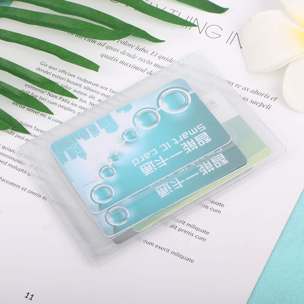 LLLucky Transparent Driver's License Case ID Card Holder Driving ...