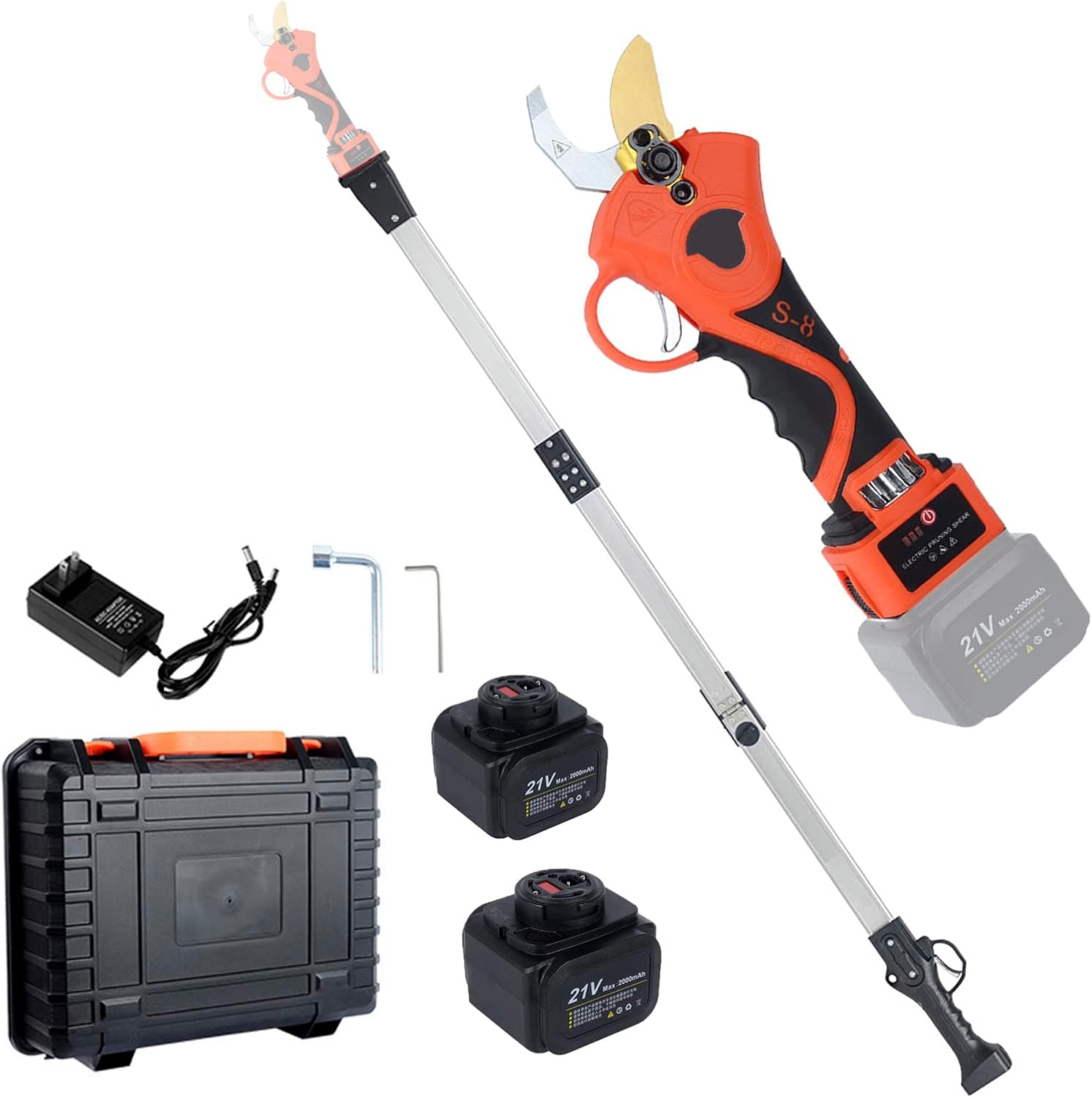 Amazon.com: Electric Pruning Shears Professional Cordless Tree Branch ...