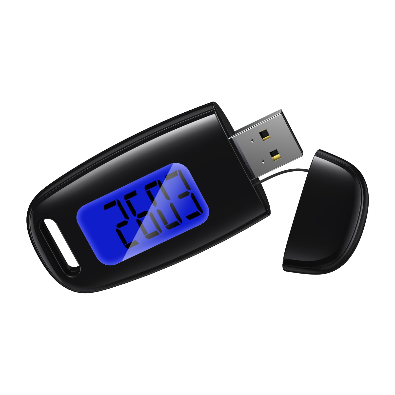 Snapklik.com : ORIA 3D Pedometer For Walking, Rechargeable Step Counter ...