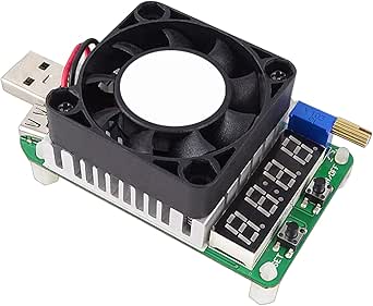 Amazon.co.jp: 電子 USB 負荷抵抗 LED ディスプレイ USB トリガー電流調整 25 ワット LD25 LD35 複数の保護デジタルスクリーン : パソコン・周辺機器