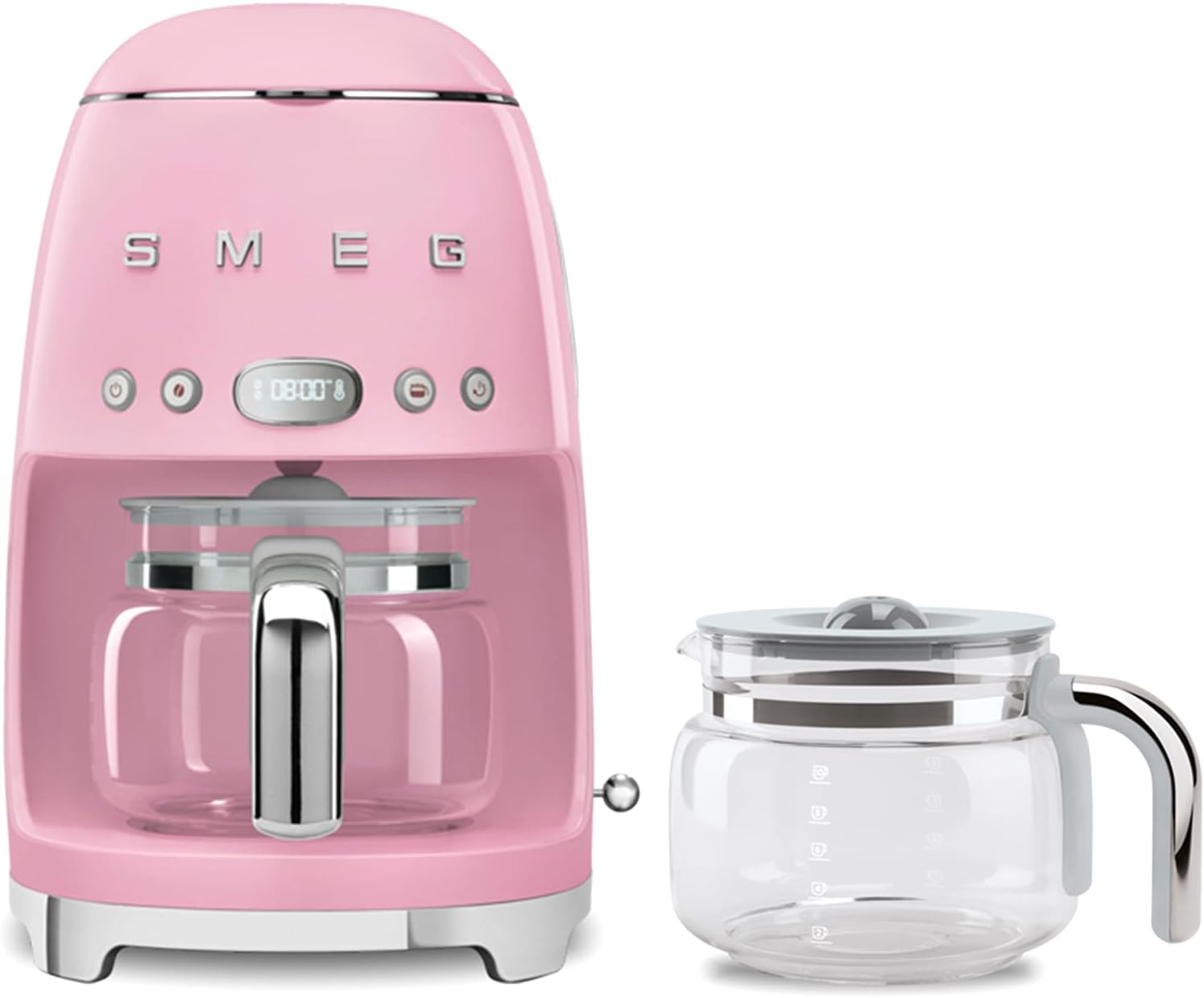 Amazon.com: Smeg DCF02 Drip Coffee Maker Bundle with Extra Glass Carafe ...
