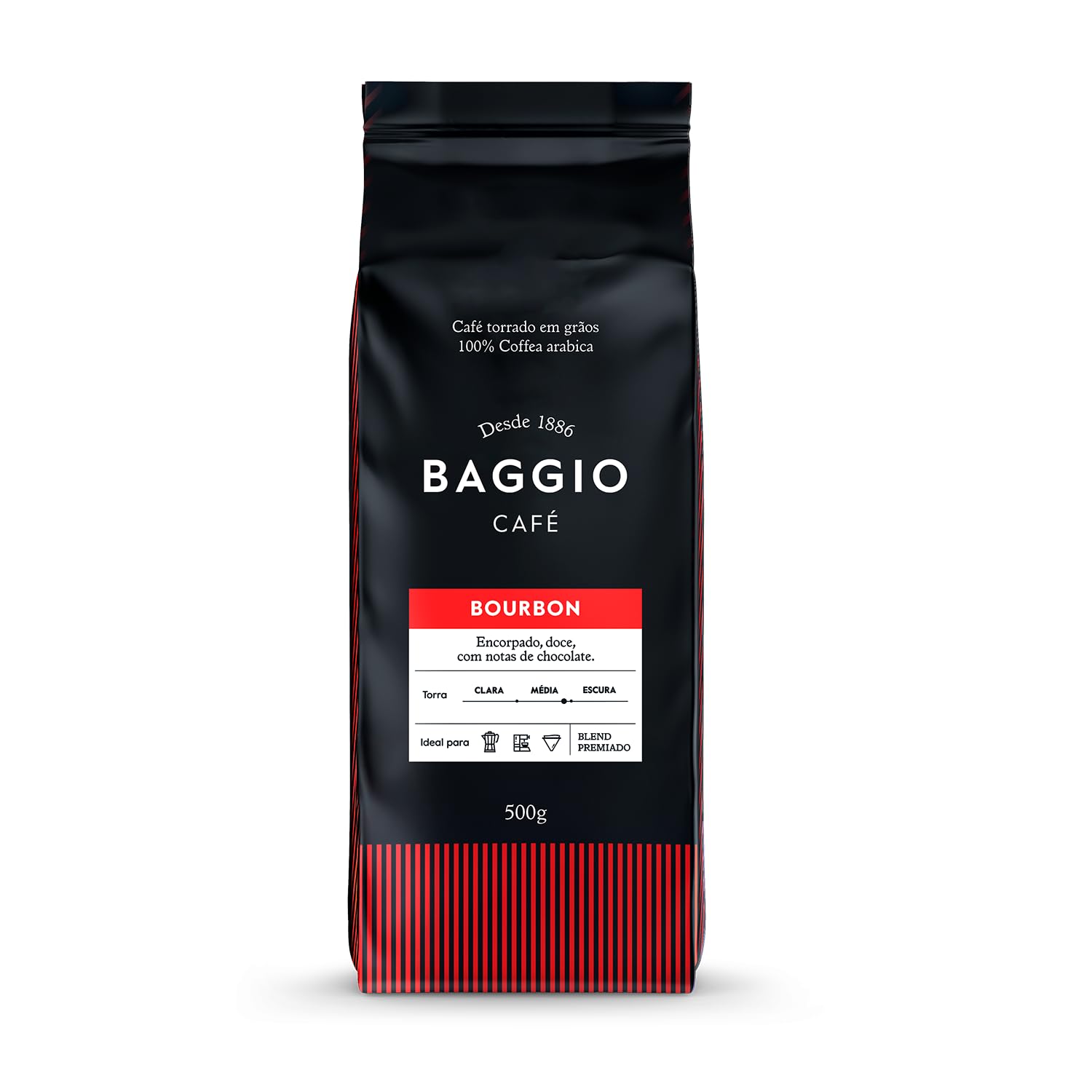 Baggio Café Bourbon Espresso Grão 500g | Amazon.com.br