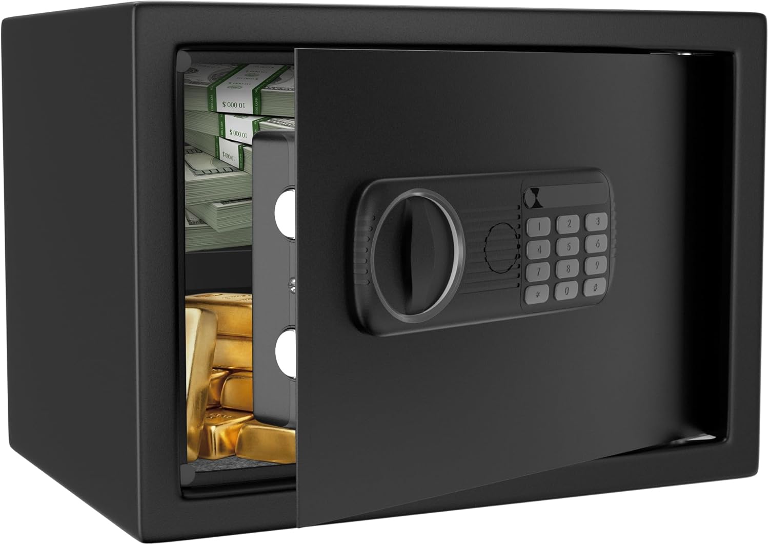 YTsafeco 0.7 Cubic Feet Safe Box - Security Home Safe with Digital ...