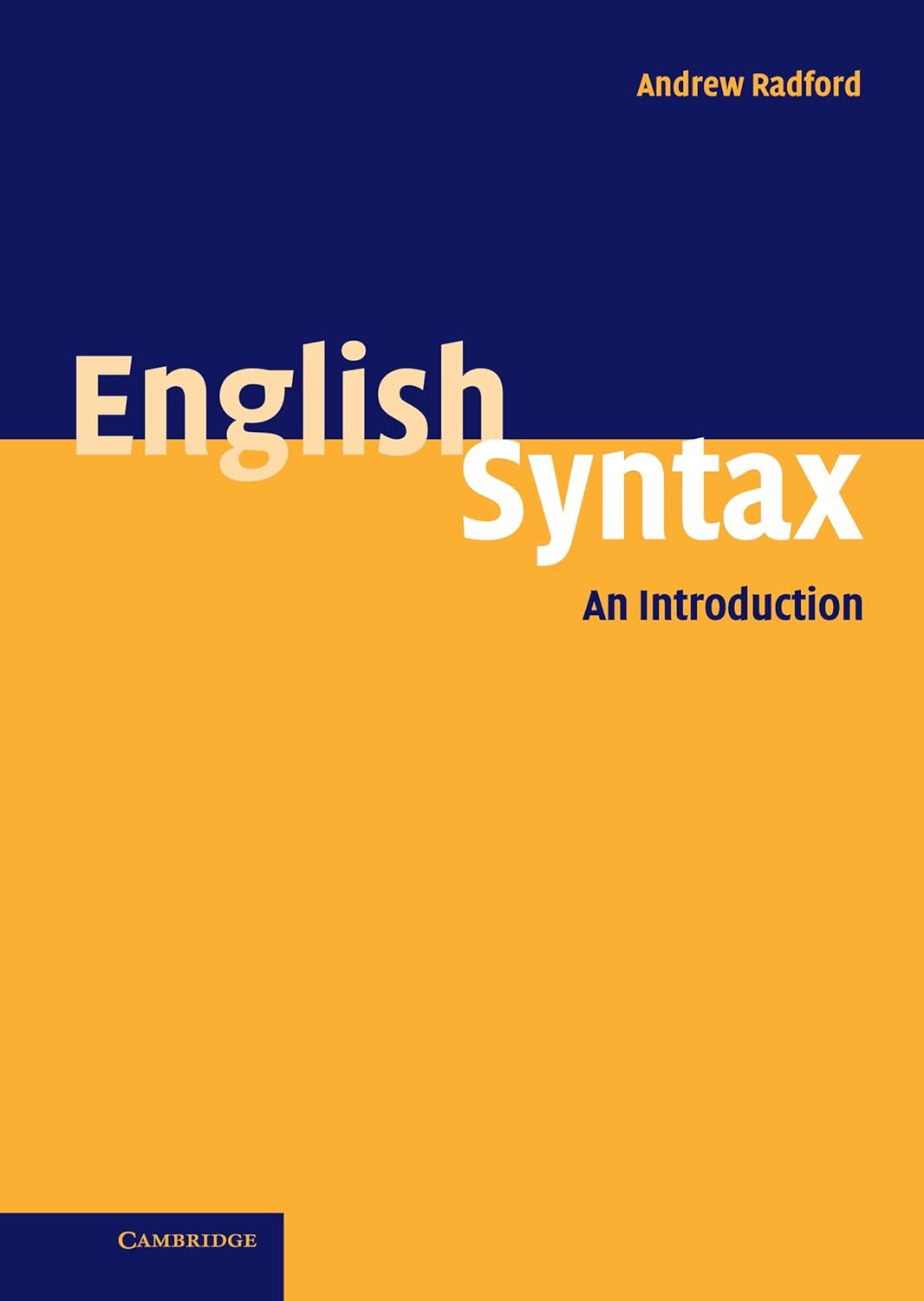 English Syntax: An Introduction - Kindle edition by Radford, Andrew ...