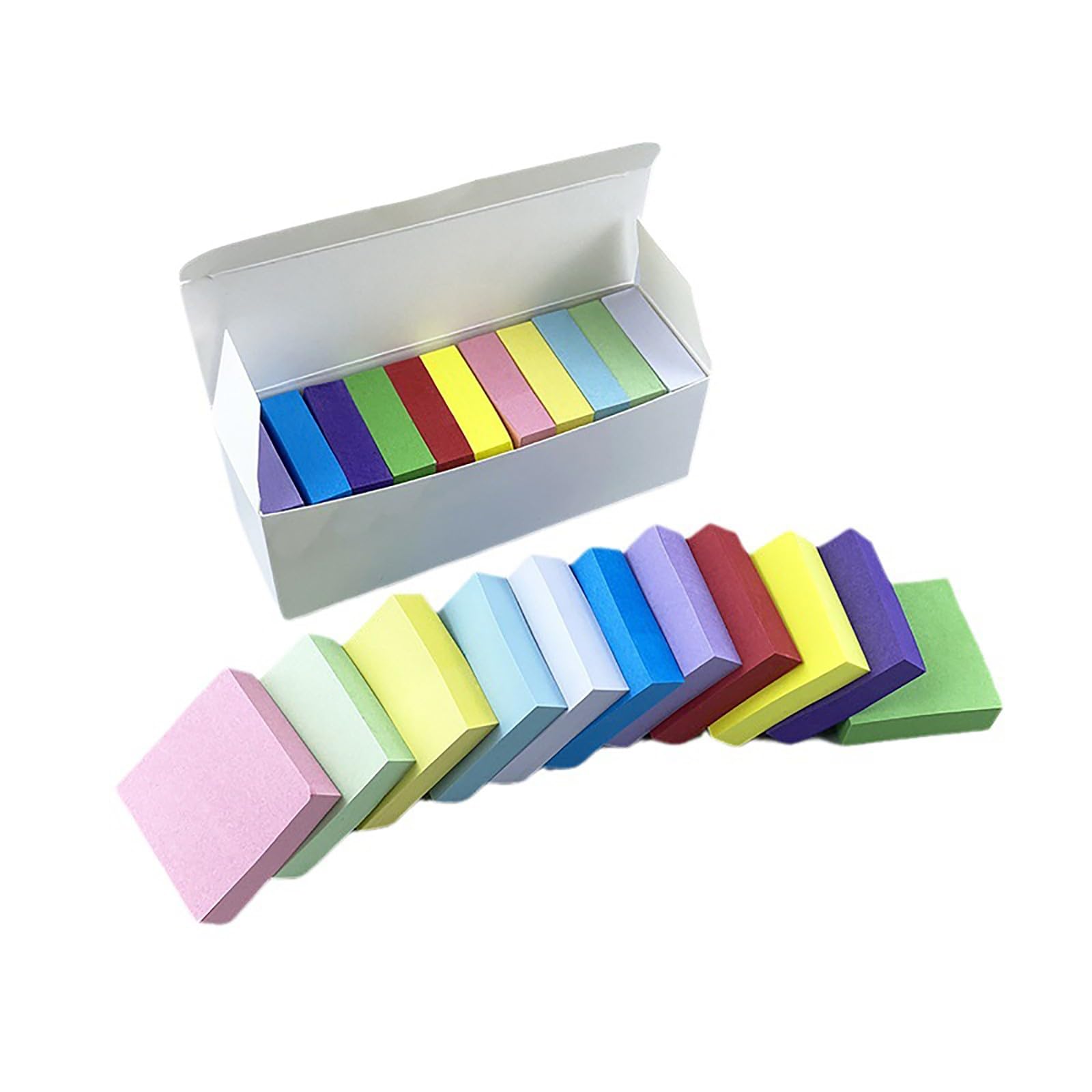 1100 Pastel Sticky Notes (38X38Mm),Post It Notes,Sticky Notes, Set of ...