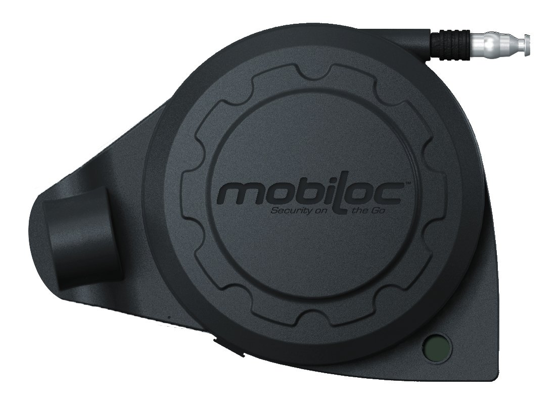 Mobiloc - Bike Lock, GPS Tracking Lock 48 Inches Long Retractable, GPS ...
