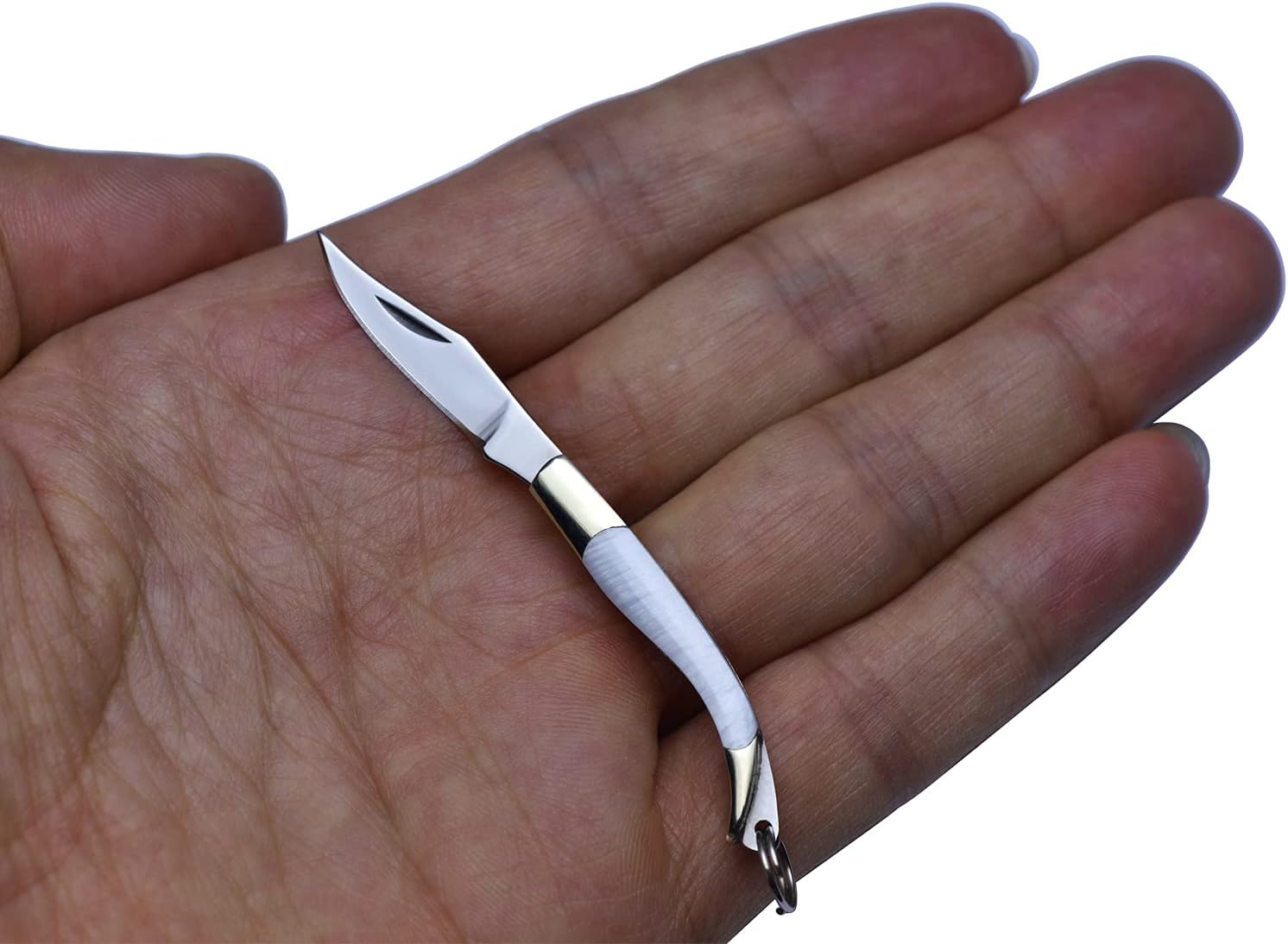 Amazon.co.jp: JPCRMOV Mini Knife, Ultra Small, Folding Knife, Compact ...